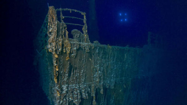 Striking images reveal depths of Titanic’s slow decay